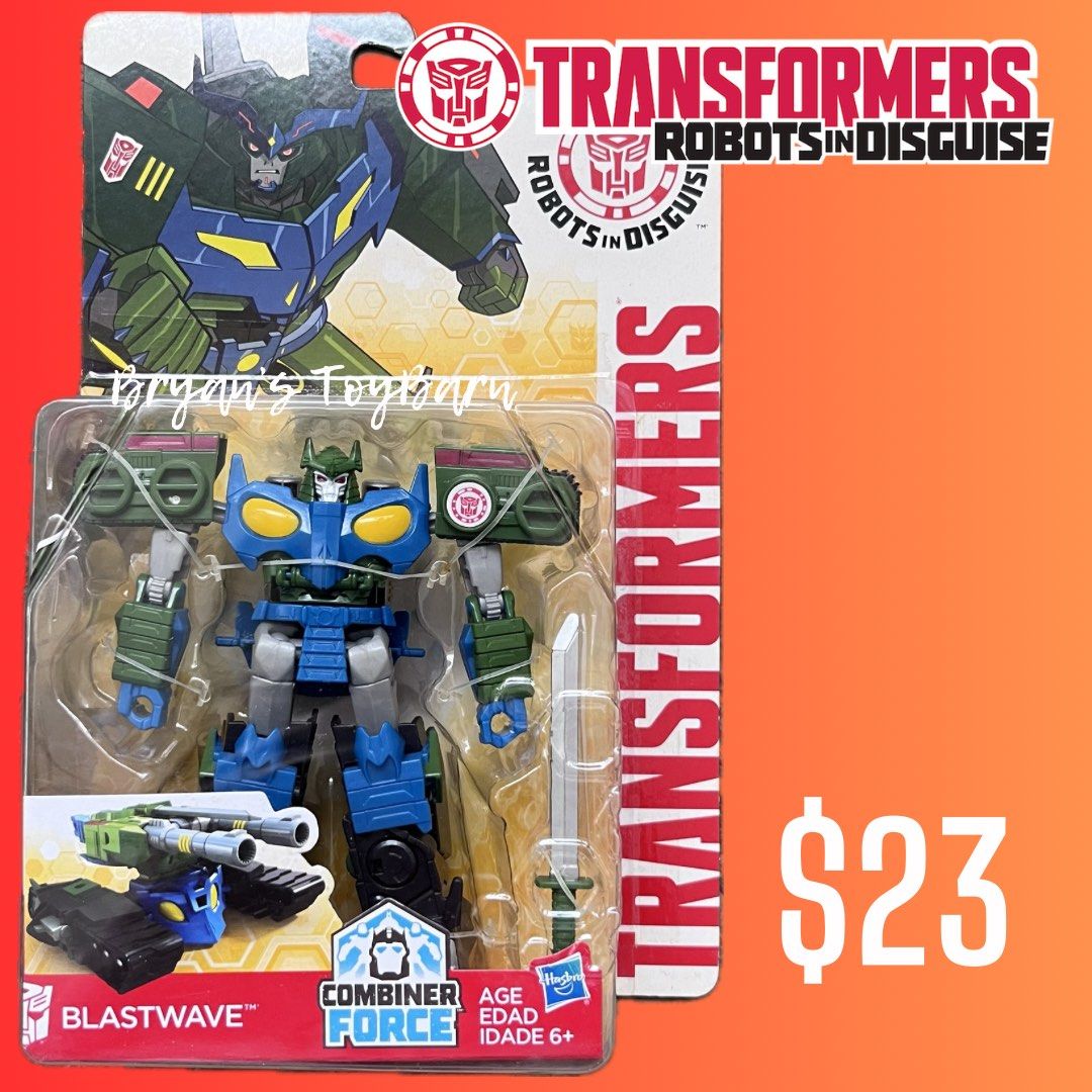 Transformers Blastwave Robot in Disguise RID Deluxe Class by Hasbro ...