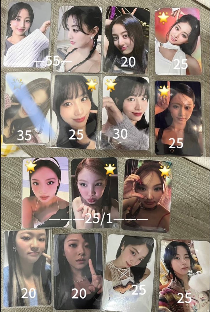 TWICE IVE BTS PCS, Hobbies & Toys, Collectibles & Memorabilia, K-Wave on Carousell