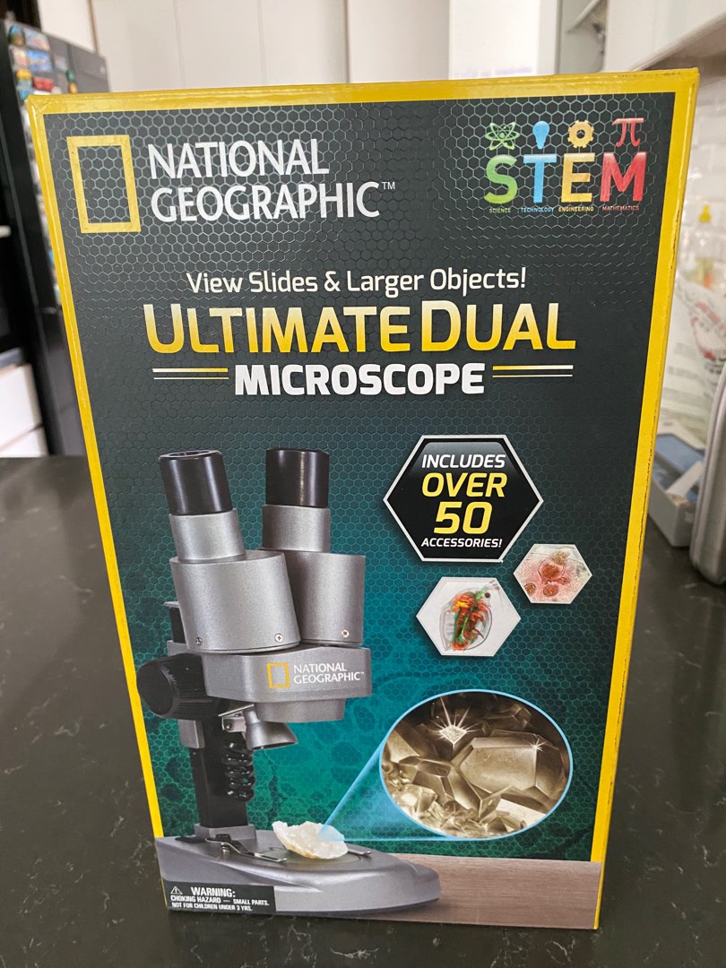 Ultimate Dual Microscope, Hobbies & Toys, Toys & Games on Carousell