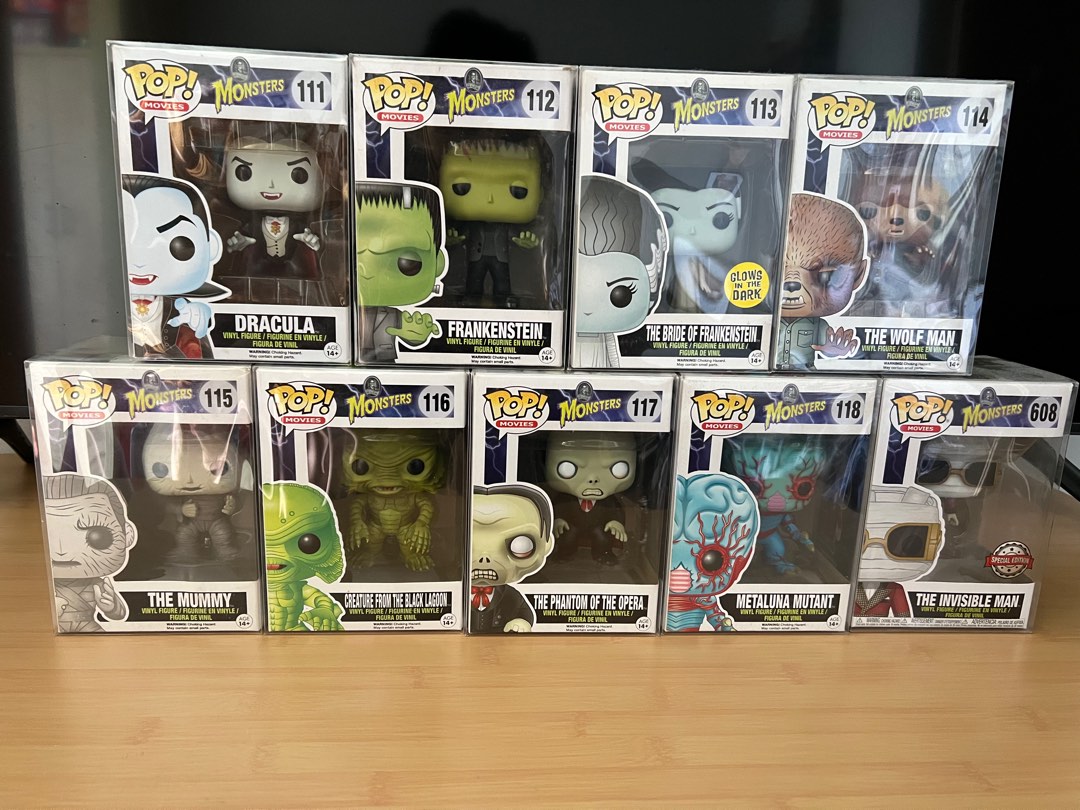 Universal Studios Monsters Collection Set, Hobbies & Toys, Memorabilia ...