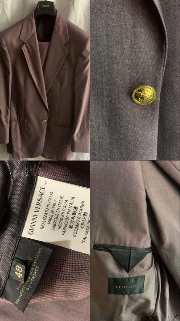 versace full set coat, Announcements on Carousell