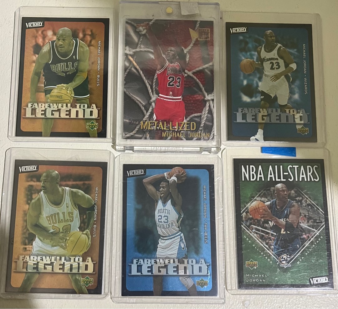 Vintage rare MICHAEL JORDAN CARDS, Hobbies & Toys, Memorabilia ...