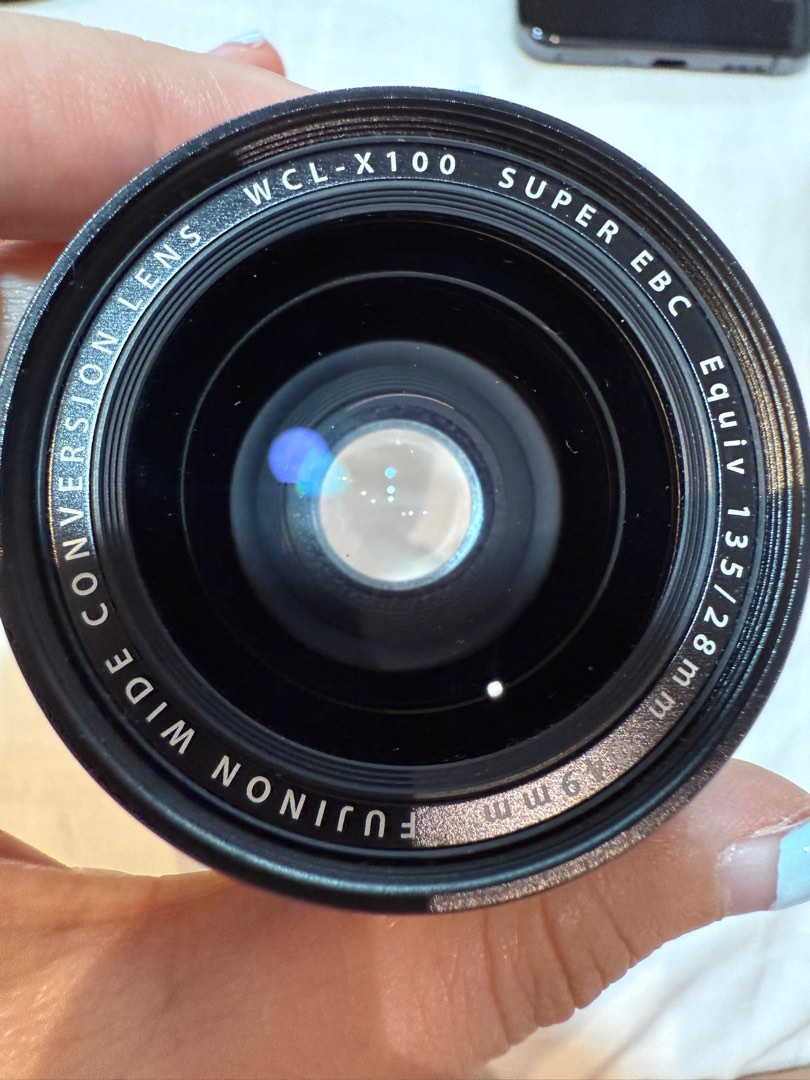 wcl-x100 (mark I) wcl x100 wide conversion lens for x100v x100vi any ...