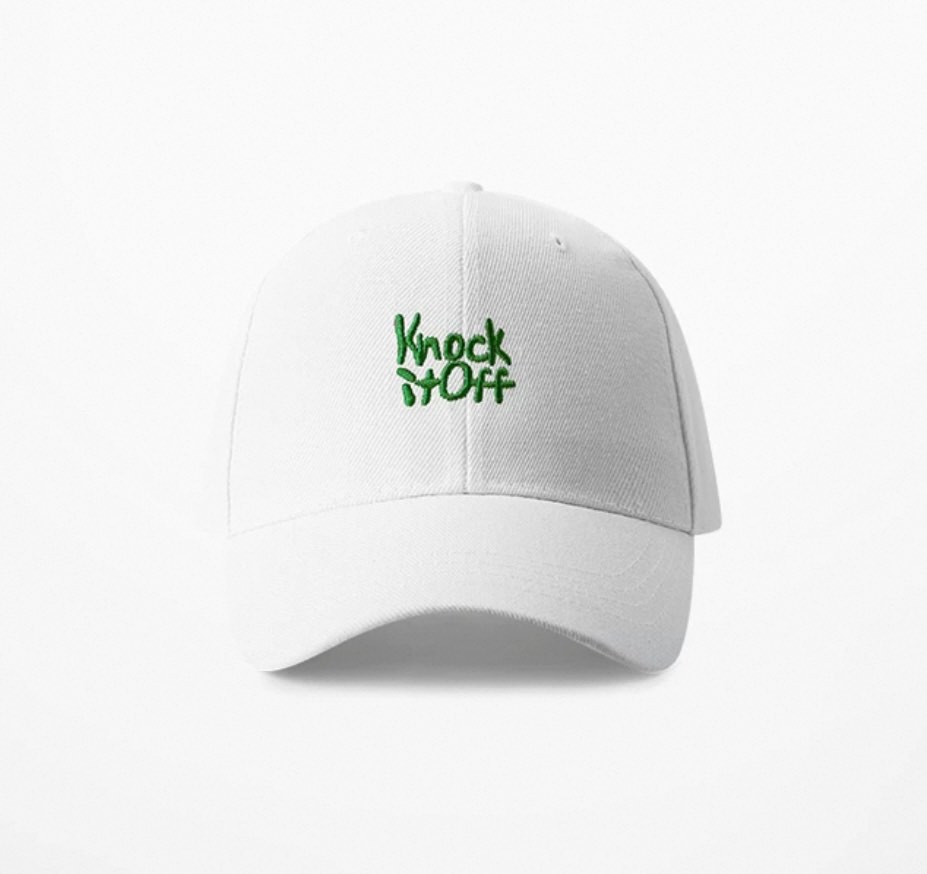 White (Knock it Off) Cap, Men's Fashion, Watches & Accessories, Caps ...