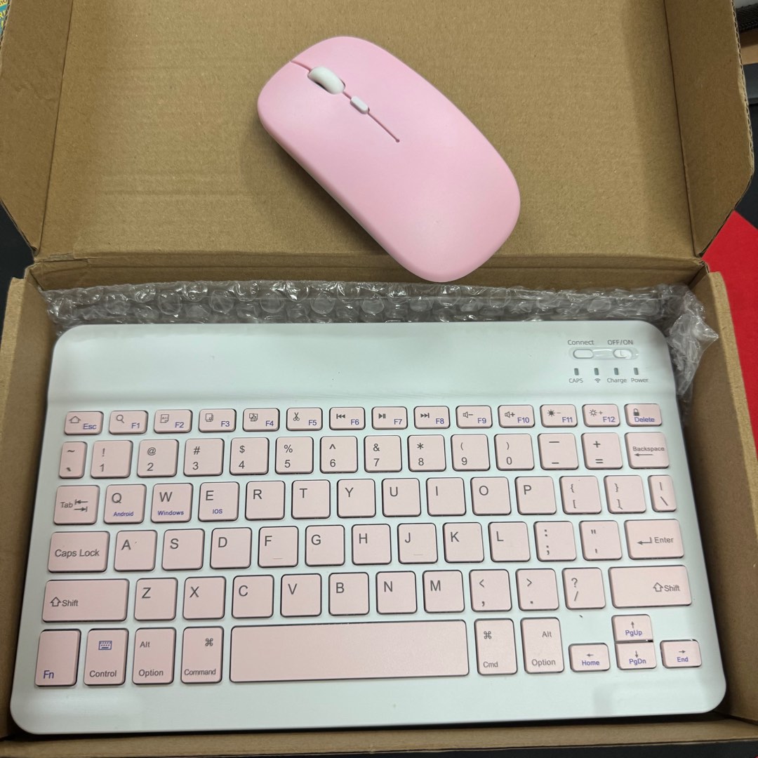 Wireless Bluetooth Mouse & Keyboard Set (for Windows, MAC, Android ...