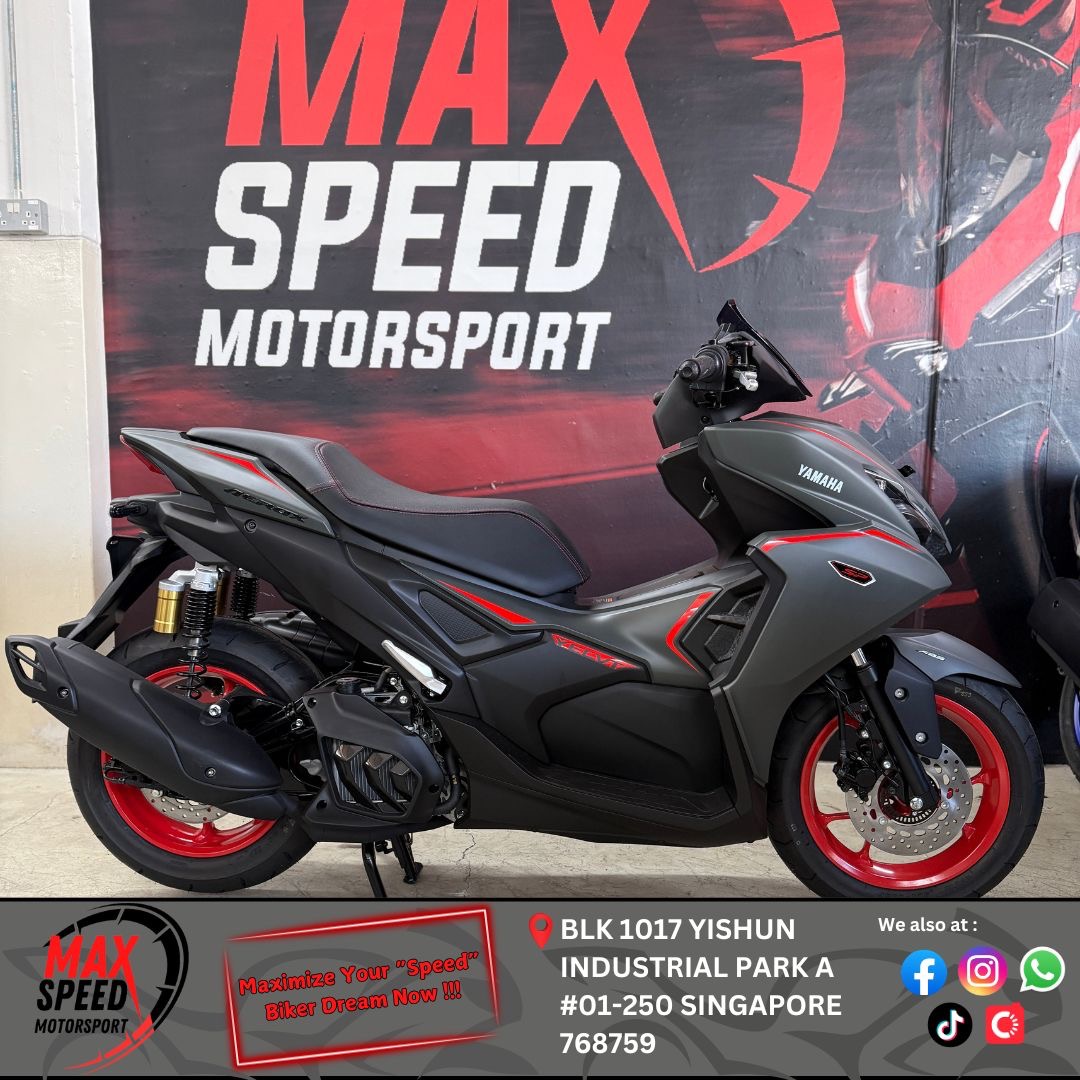 YAMAHA AEROX155 2025 ( NEW YAMAHA AEROX 155 TFT ) 2B BIKE | YAMAHA | SINGAPORE | AEROX 155 SP ...