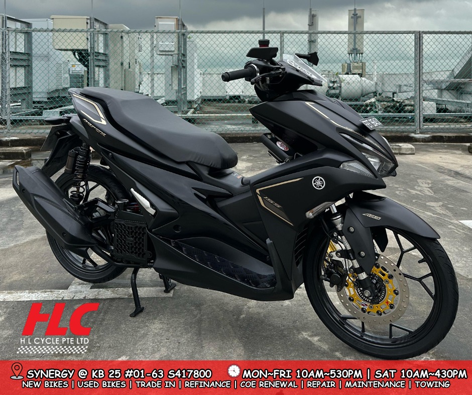 YAMAHA AEROX V1 KEYLESS COE MAR 2030, Motorcycles, Motorcycles for Sale ...