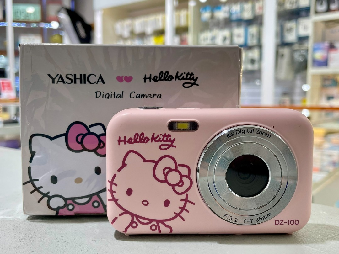 Yashicha Hello Kitty Camera, Photography, Cameras on Carousell