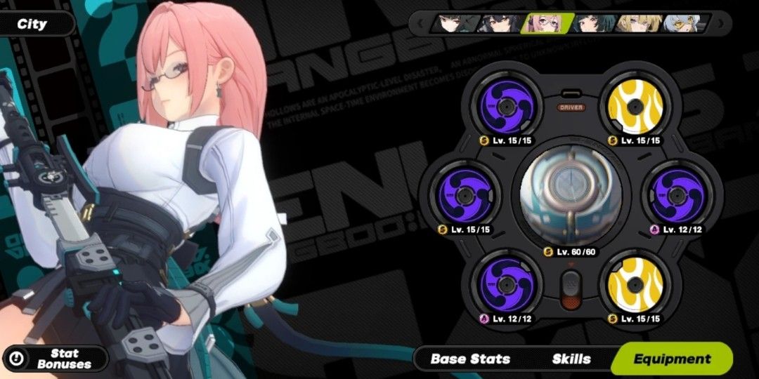 Zenless Zone Zero lvl 55 (Miyabi+Yanagi+Evelyn+Astra Yao) 9S Characs ...