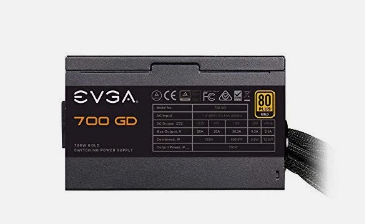 (10 sets) Evga 800W desktop PSU power supply 80+gold non-modular ...
