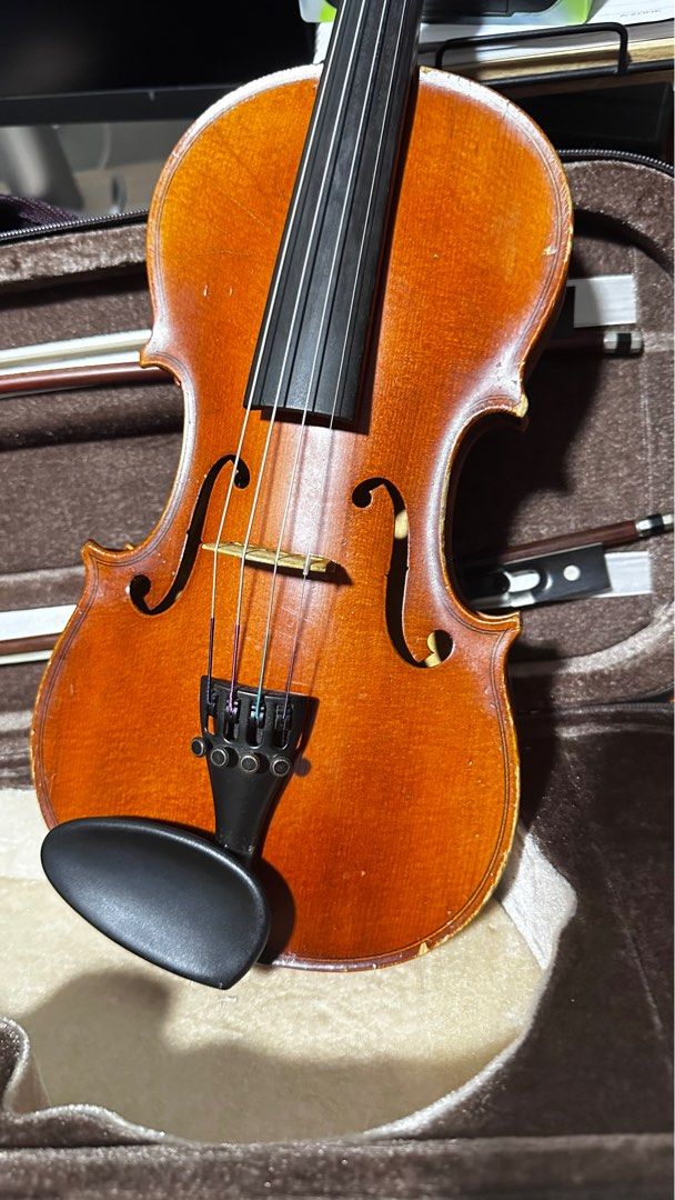1/2 size Franz Sander 2010 violin with bam case and 2 Synwin bows., Hobbies & Toys, Music ...