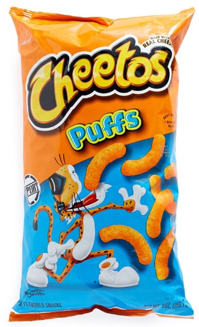 全新 最後 3包 BBD 2025年4月30日 美國製造 奇多 珍寶芝士脆條 特大裝 255g Cheetos Jumbo Corn Puff ...