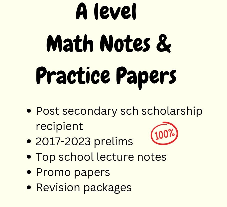 A level Math notes and papers (revision bundle) 2025, Hobbies & Toys ...