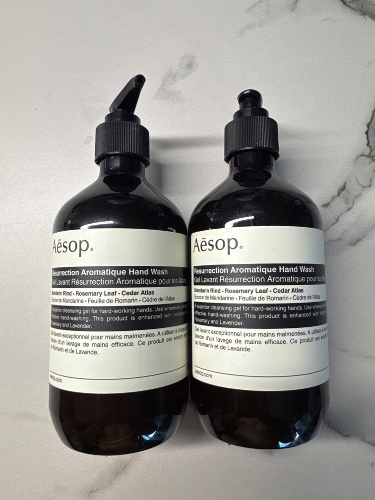 Aesop Resurrection Aromatique Hand Wash x2 bottles, Beauty & Personal ...
