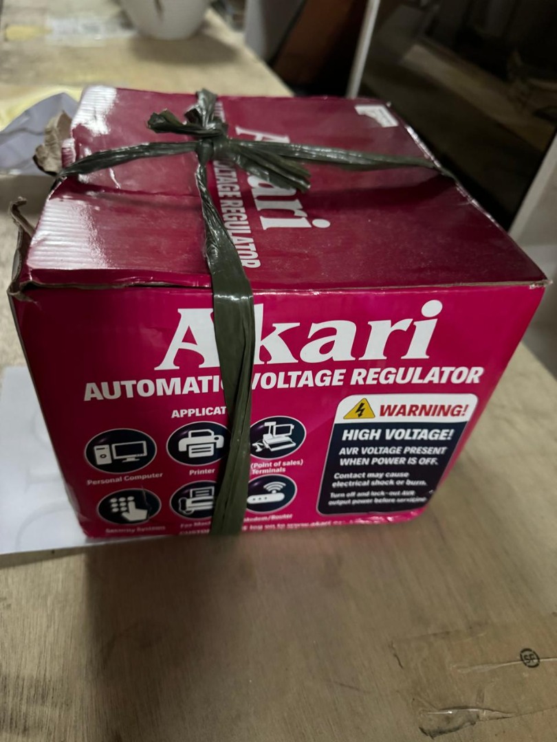 AKARI 500W Automatic Voltage Regulator, TV & Home Appliances ...