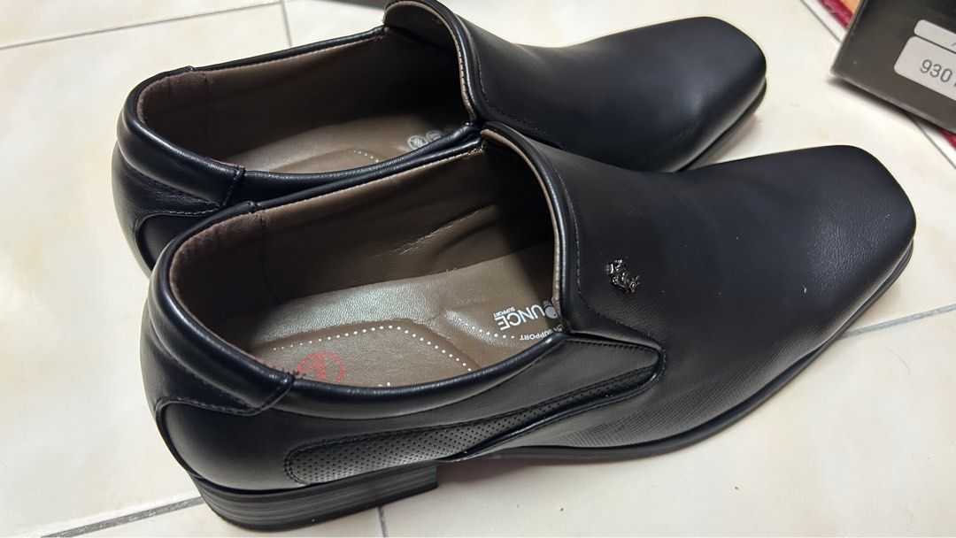 Kasut Kerja Alain Delon Man Shoes [Saiz 7/Black], Men's Fashion ...