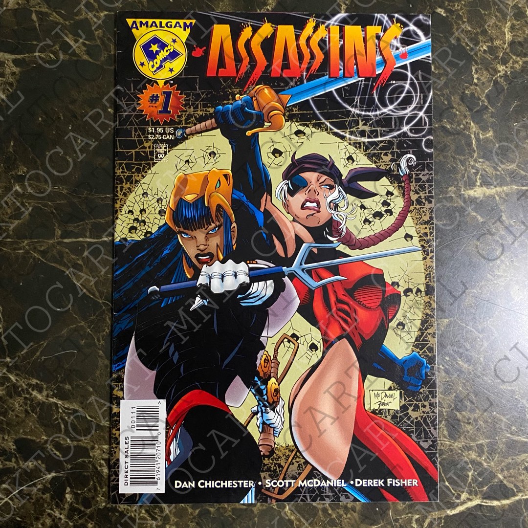 Amalgam Comics Assassins #1 DC / Marvel 1996, Hobbies & Toys, Books ...