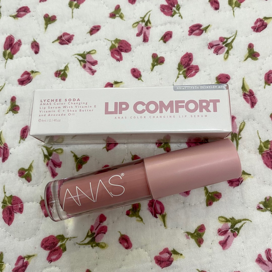 ANAS Lip Comfort Colour Changing Lip Serum (Code: Lychee Soda), Beauty ...