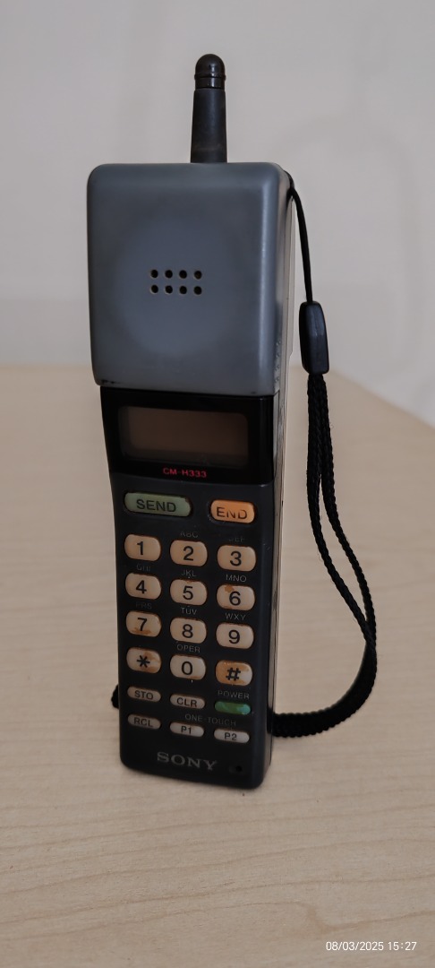 Antique Sony Mobile Cellular Phone CM-H333, Mobile Phones & Gadgets ...