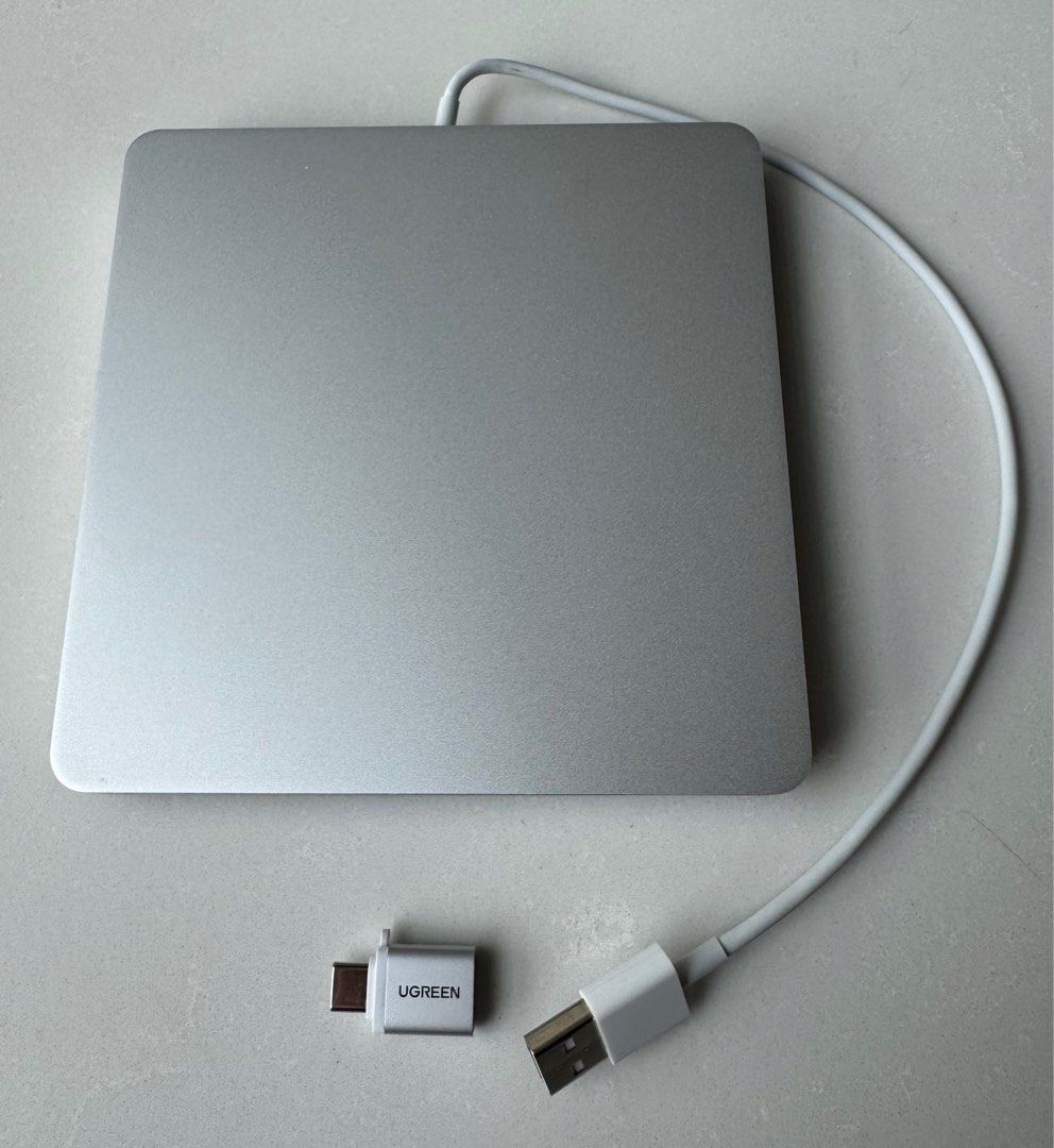 Apple USB SuperDrive with attached USB-A Connector cable (MD564ZM/A ...