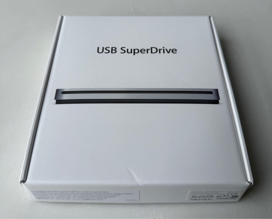 Apple USB SuperDrive with attached USB-A Connector cable (MD564ZM/A ...