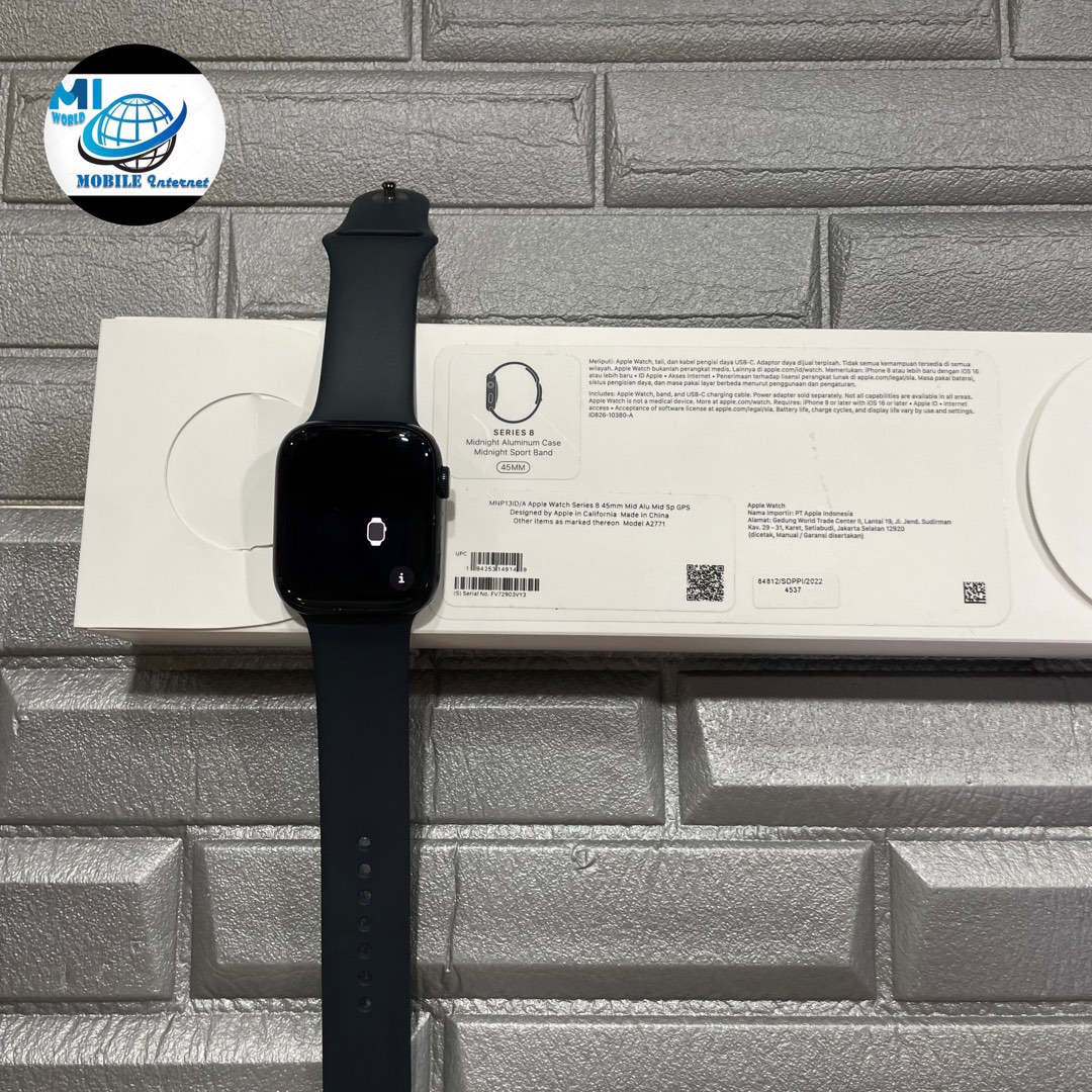 Apple watch series 8 45mm | iwatch seri 8 45 mm bh100% resmi ibox ...
