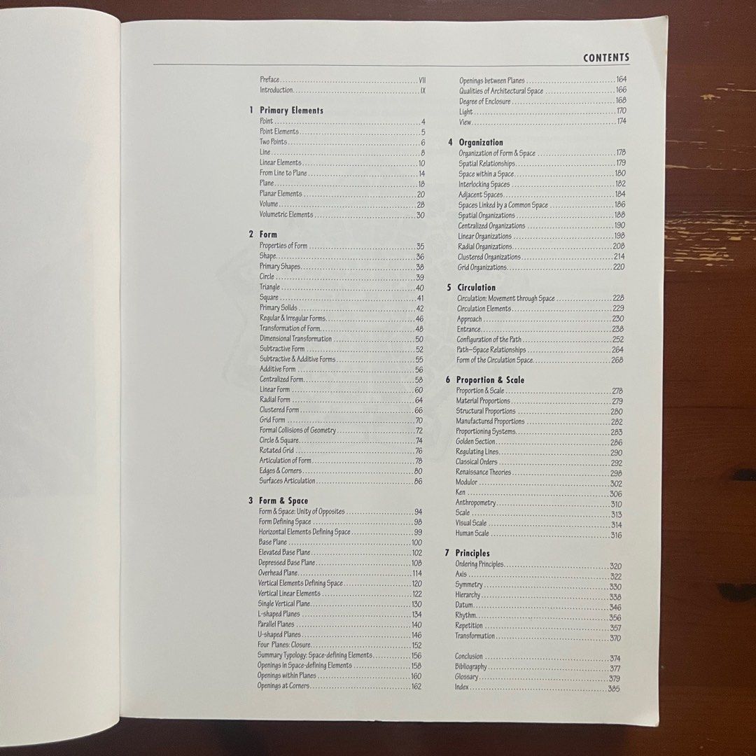 Architecture Form, Space, and Order (Francis D.K. Ching), Hobbies ...