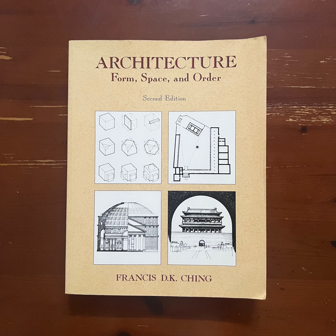 Architecture Form, Space, and Order (Francis D.K. Ching), Hobbies ...