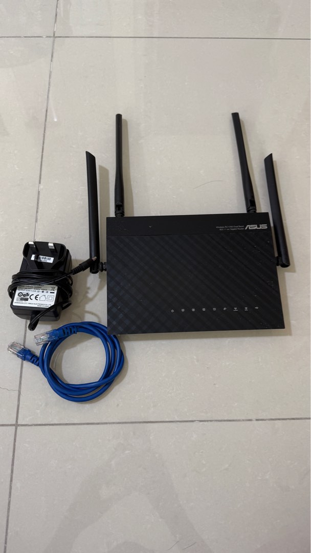 ASUS RT-AC1200G+ Dual Band 802.11ac Gigabit Router, Computers & Tech ...