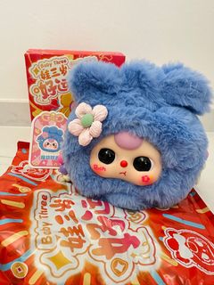 Bb3 Baby Three Good Luck Bag - Red, Hobbies & Toys, Toys & Games on Carousell