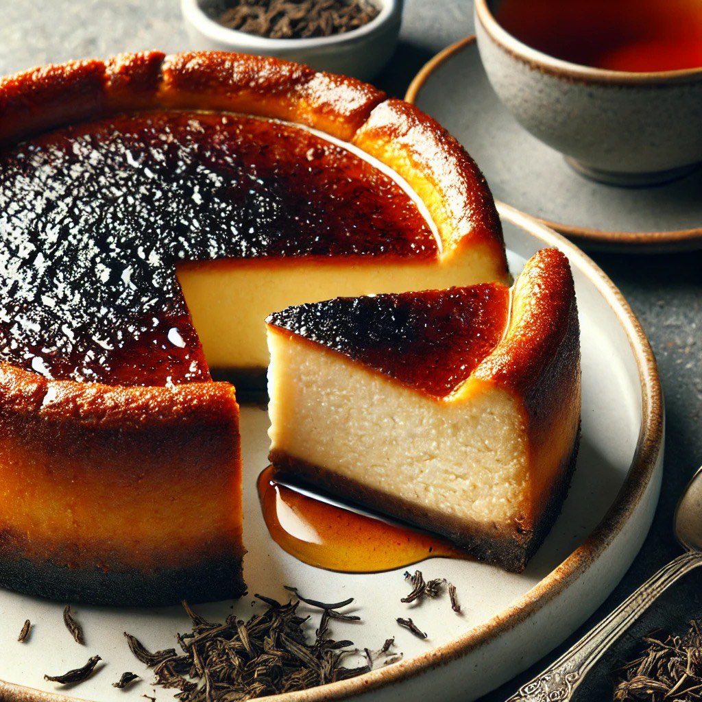 Halal Basque Earl grey burnt cheesecake, Food & Drinks, Homemade Bakes ...