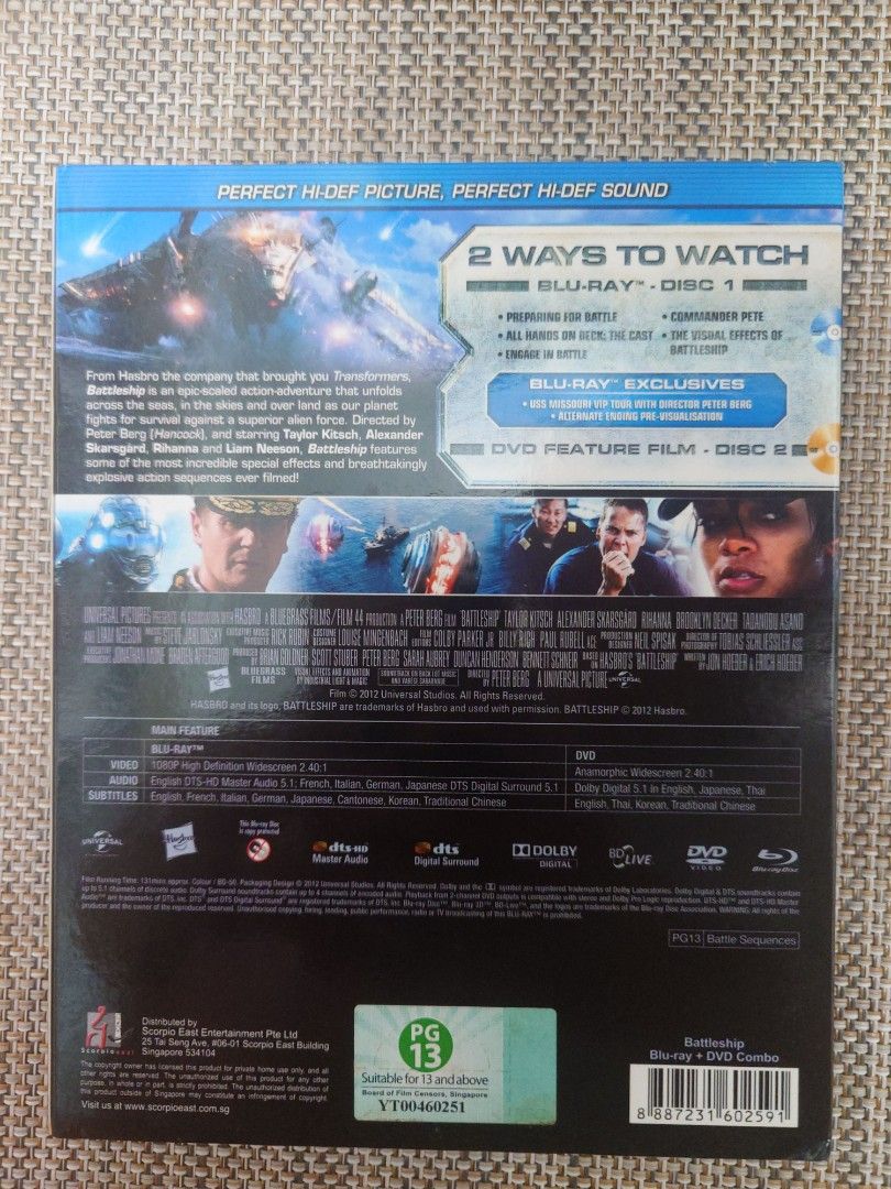 Battlefield (2012) BLU-RAY + DVD, Hobbies & Toys, Music & Media, CDs ...