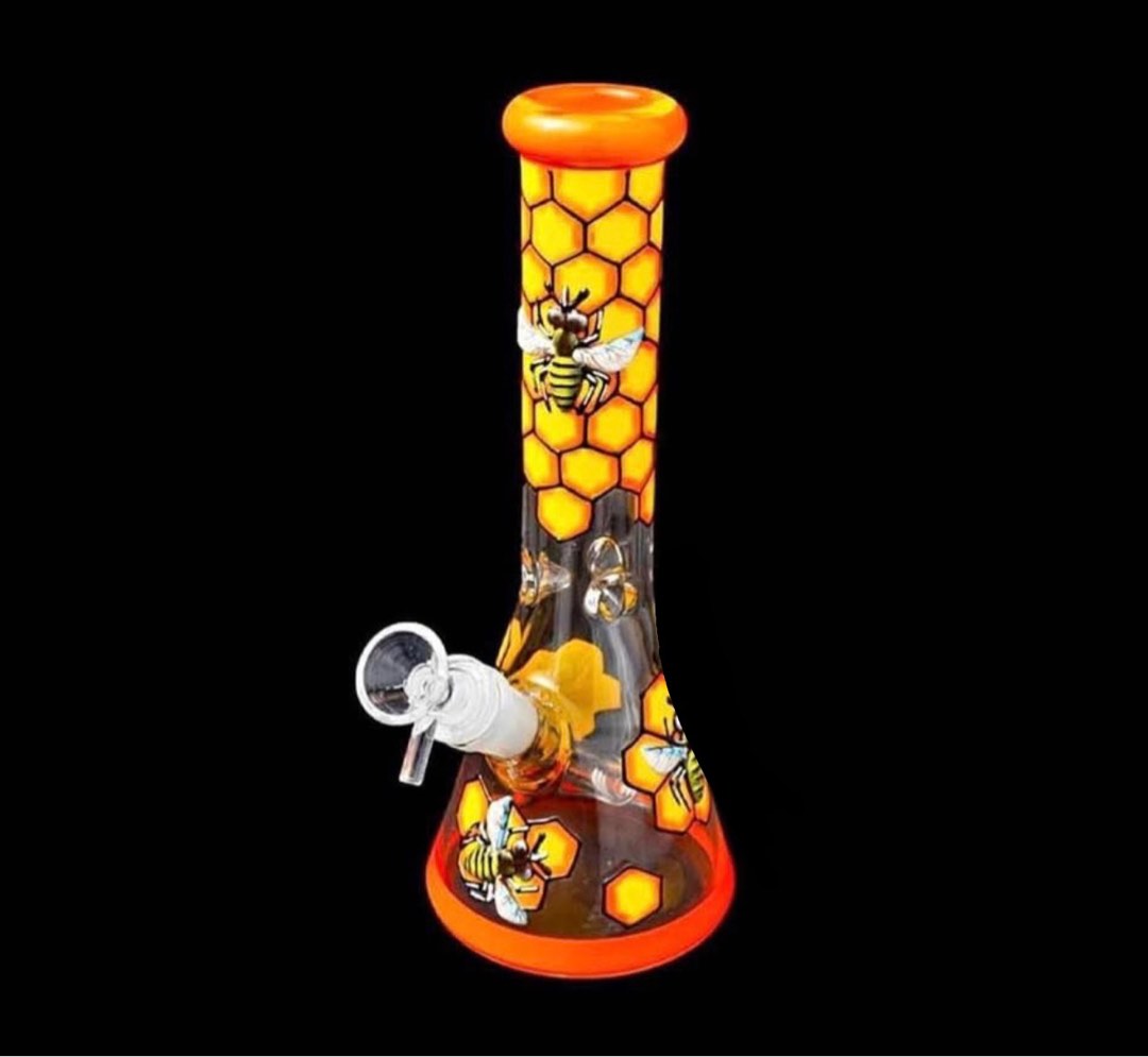 Bee x Honeycomb Beaker Exclusive Release Bong, Everything Else, Looking ...