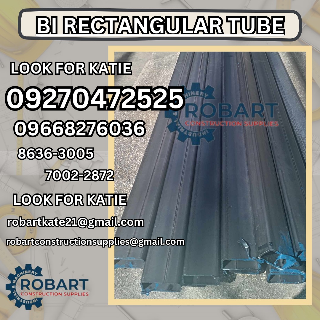 BI RECTANGULAR TUBE, Commercial & Industrial, Construction Tools ...