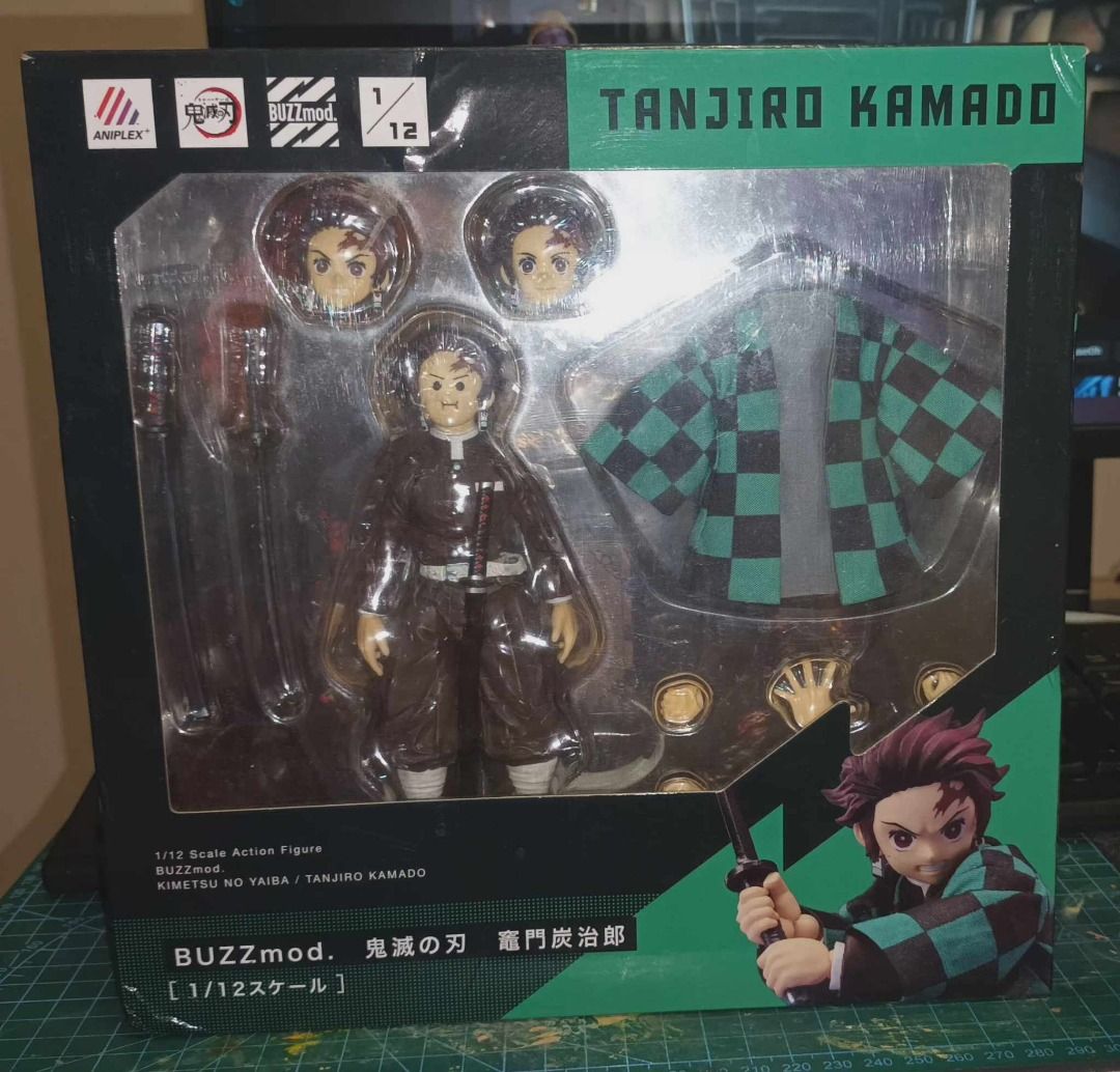 (BIB) Buzzmod Aniplex Tanjiro Kamado Demon Slayer Kimetsu no Yaiba, Hobbies & Toys, Toys & Games ...
