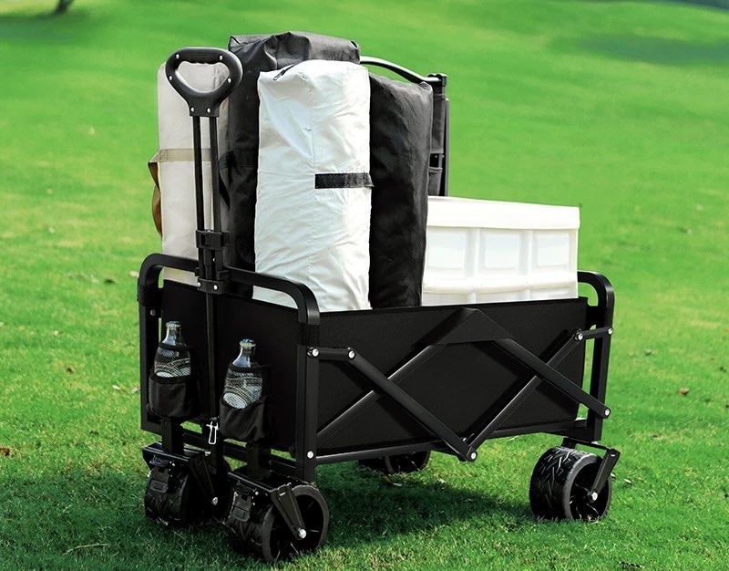 Black Camp Outdoor Stroller with Table Top, Babies & Kids, Going Out ...