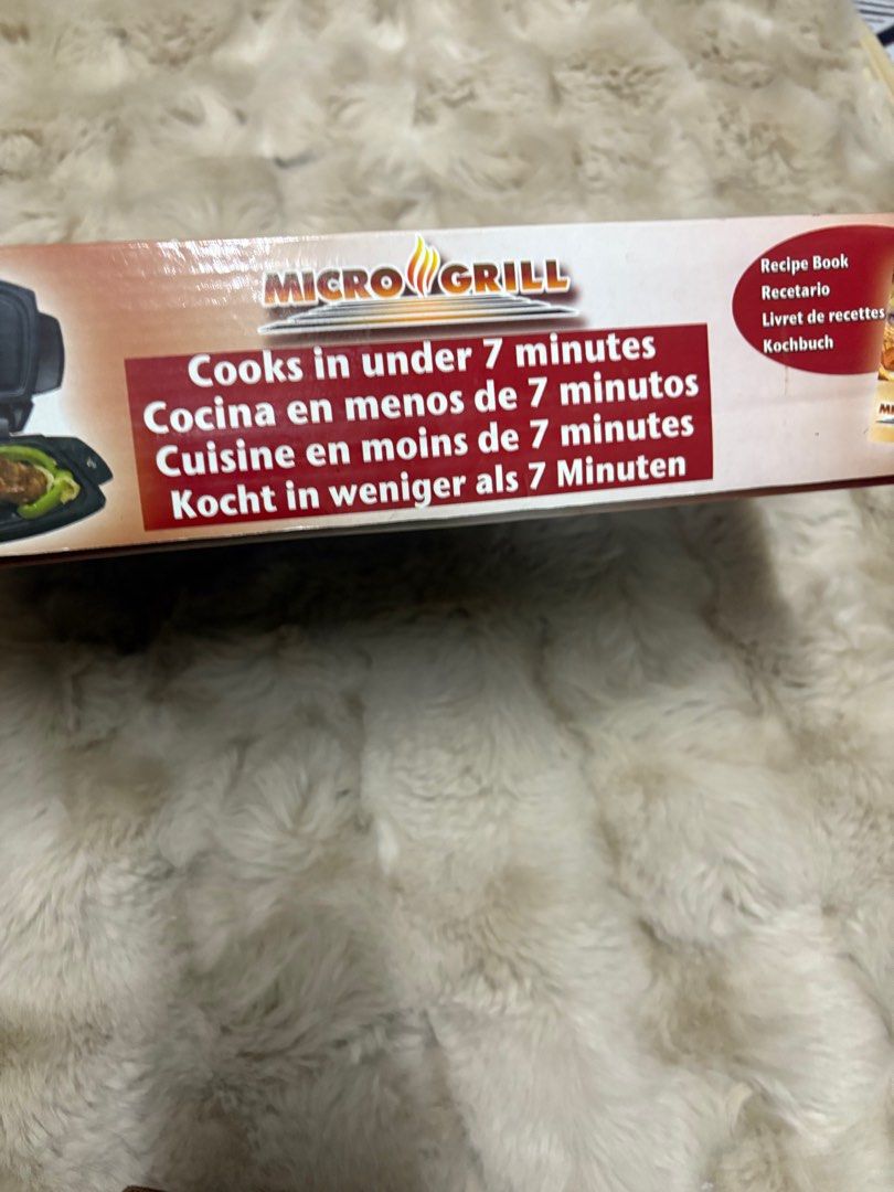 Body by Jake Micro Grill As Seen on TV Microwave grilled machine ...