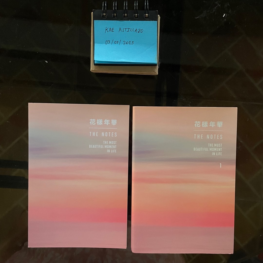 BTS The notes pt 1 with pre order benefit, Hobbies & Toys, Memorabilia ...
