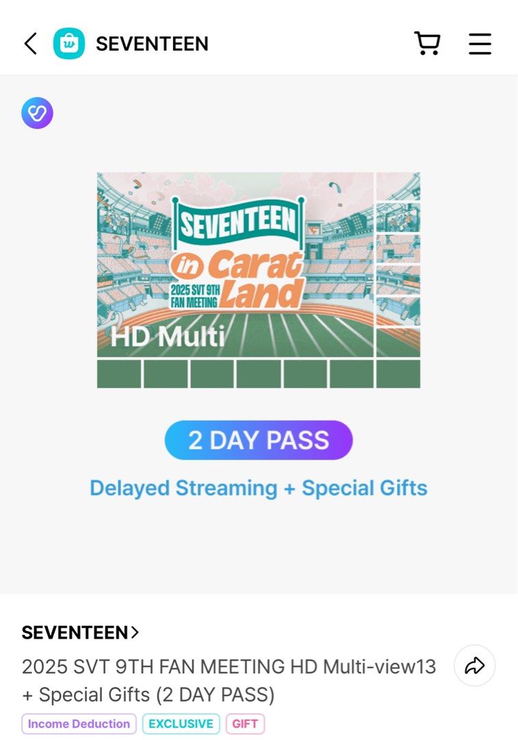 (SHARING) 2025 SVT 9TH FAN MEETING CARATLAND ONLINE STREAMING, Hobbies ...