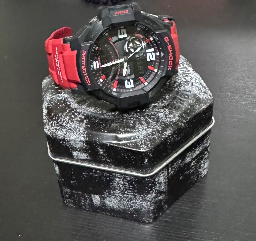 Casio G shock GA-1000-4BDR, Men's Fashion, Watches & Accessories ...