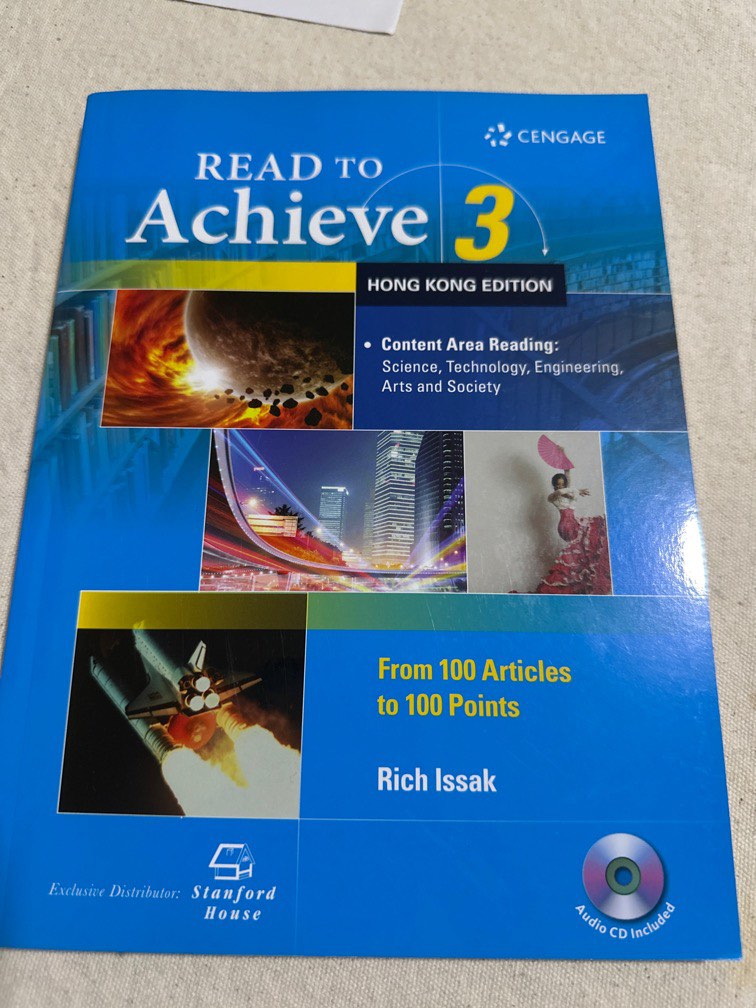 CENGAGE Read to Achieve 3, 興趣及遊戲, 書本 & 文具, 教科書 - Carousell