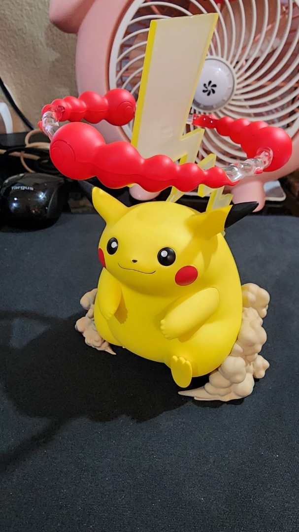 Chunky Pikachu Figure, Celebration Pikachu, Pikachu Figure, Pikachu ...