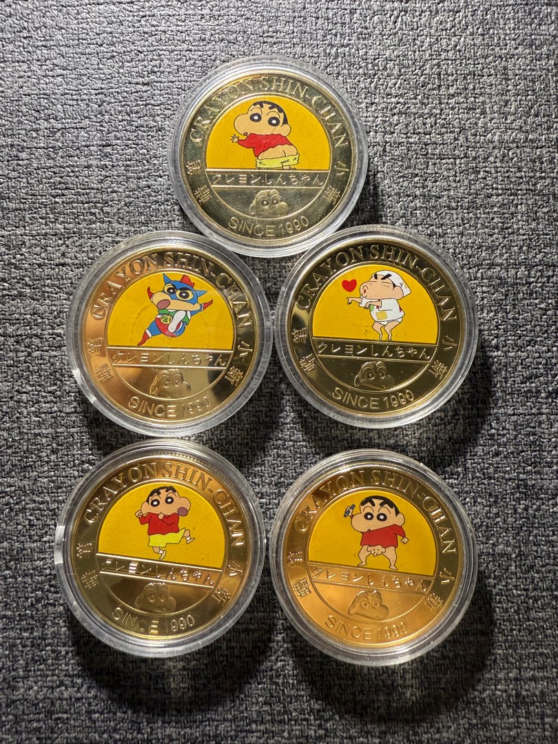 Crayon Shin Chan Metal Coins, Hobbies & Toys, Memorabilia ...