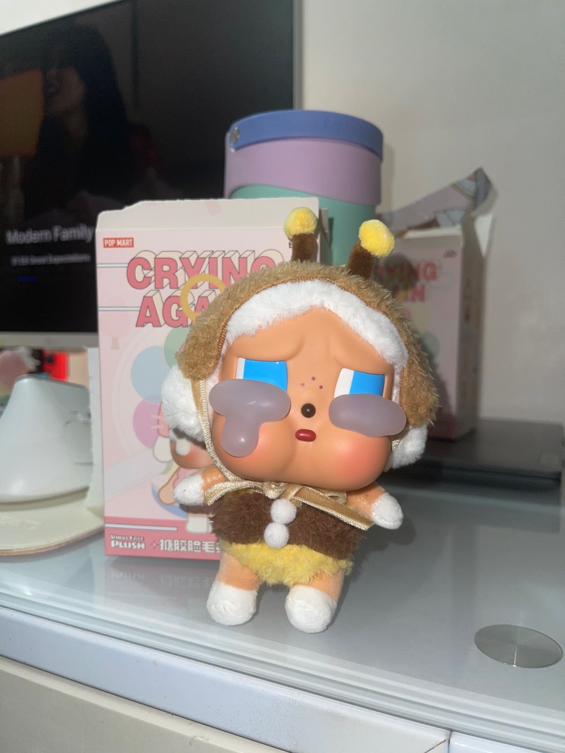 Cry baby Crying Again plush pendant, Hobbies & Toys, Toys & Games on ...