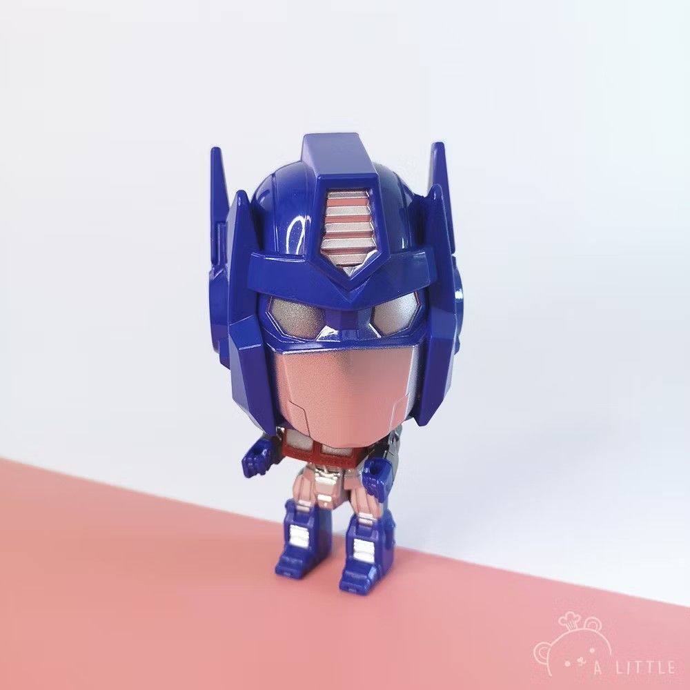 Cute Version Transformer Optimus Prime cake toppers - 4pcs, Hobbies ...