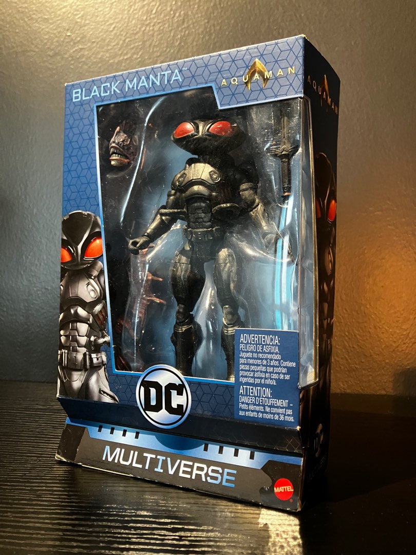 DC Black Manta Mattel figure (Aquaman 2018 Movie), Hobbies & Toys, Toys ...