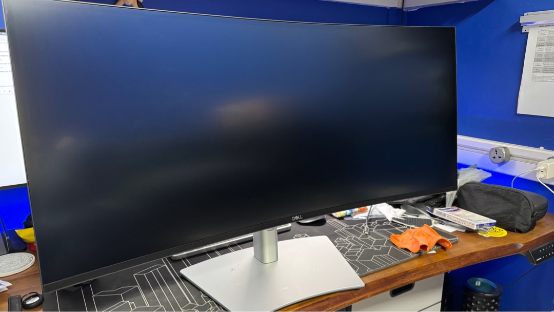 Dell U3421WE Ultrasharp USB-C Curved Monitor, Computers & Tech, Parts ...