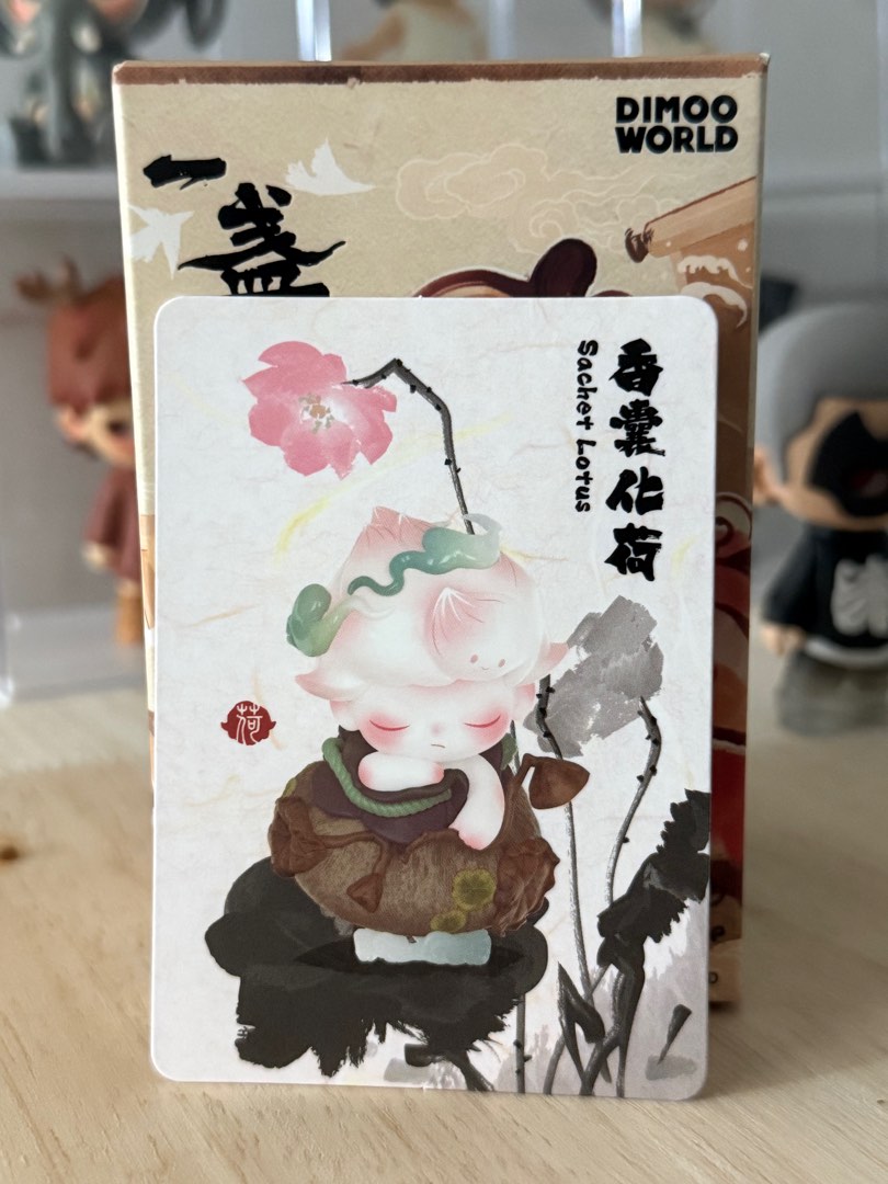 Dimoo - Sachet Lotus, Hobbies & Toys, Toys & Games on Carousell
