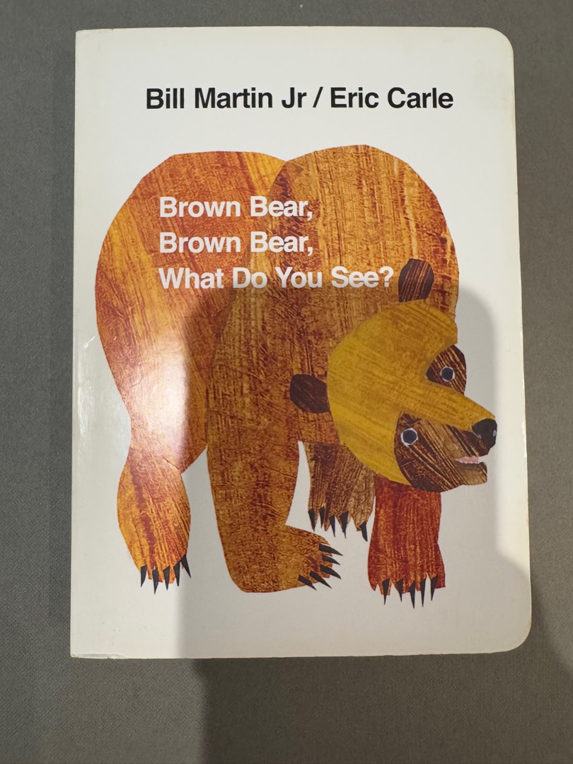 Eric Carle Book Brown Bear, What Do You See?, Hobbies & Toys, Books ...