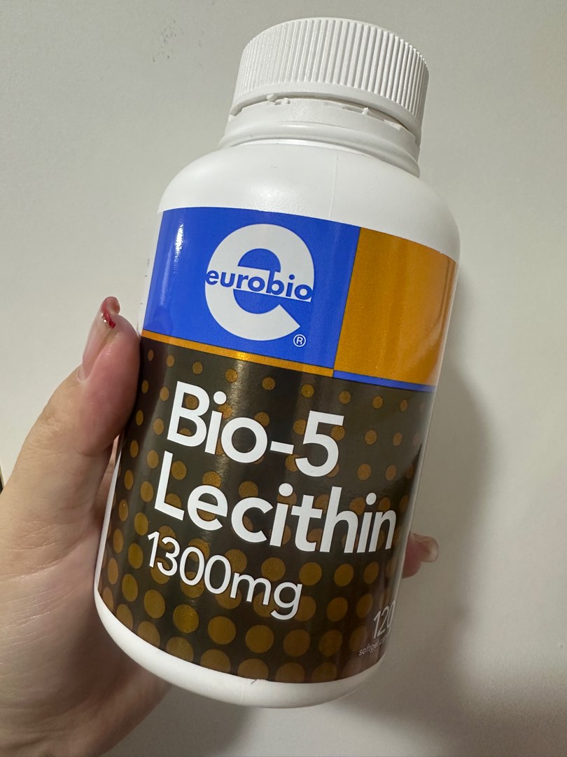 Eurobio bio-5 Lecithin 1300mg, Health & Nutrition, Health Supplements ...